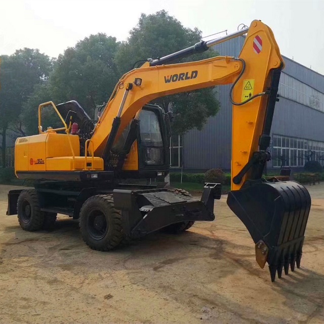 NEW PRODUCT: 15TON WHEEL EXCAVATOR - ShangHai YingXin World Machinery